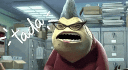 Tada Angry Monsters University GIF | GIFDB.com