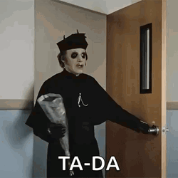 Tada Cardinal Copia Tobias Forge GIF | GIFDB.com