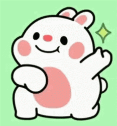 Tada Cute Tonton Rabbit GIF | GIFDB.com