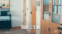 Tada It's Me Ap Bio GIF | GIFDB.com
