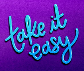 Take It Easy Mental Health Awareness GIF | GIFDB.com