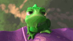 Tangled Bored Pascal Face GIF | GIFDB.com
