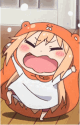 Tantrum Crying Angry Stomp Umaru Doma GIF | GIFDB.com
