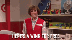 Target Lady Free Winks GIF | GIFDB.com