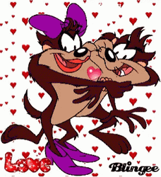 Tasmanian Devil Hugging GIF | GIFDB.com