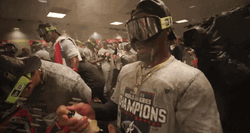 Team Players Champagne Popping GIF | GIFDB.com