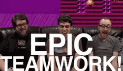 Video Game Streamers Epic Team Work GIF | GIFDB.com