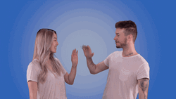 Teamwork Makes The Dream Work High Five Partners GIF | GIFDB.com