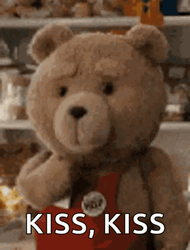 Ted Kiss Kiss GIF | GIFDB.com