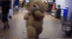 Ted Running Pedestrian Shredding GIF | GIFDB.com