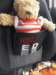 Teddy Bear Waving Hiya GIF | GIFDB.com