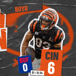 Tee Higgins Just Another Touchdown GIF | GIFDB.com