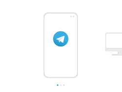 Telegram Logo Desktop Animation GIF | GIFDB.com