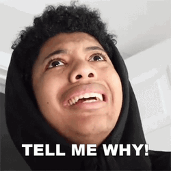Tell Me Why Man Closeup GIF | GIFDB.com