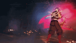 Tengen Vs Gyutaro Brutal Skirmish Demon Slayer GIF | GIFDB.com