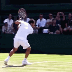 Tennis Backhand Swing And A Miss GIF | GIFDB.com
