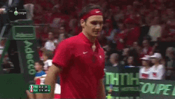 Tennis Point Roger Federer GIF | GIFDB.com