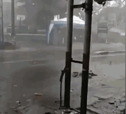 Tent Flying On Windy Day GIF | GIFDB.com