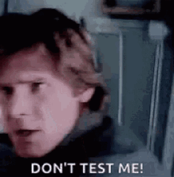 Testing Star Wars Don't Test Me GIF | GIFDB.com