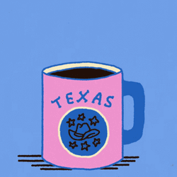Coffee Vote Early Texas GIF | GIFDB.com