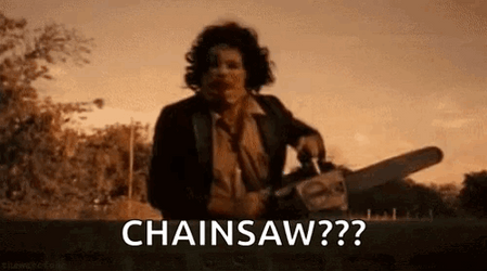 Texas Chainsaw Leatherface Run Chase GIF | GIFDB.com