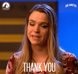 Thank You Crying Teary Eyed Woman GIF | GIFDB.com