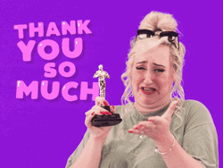 Thank You Crying Trophy Brittany Broski GIF | GIFDB.com