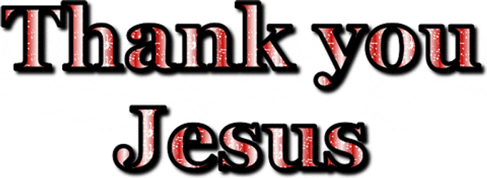 Thank You God Thank You Jesus Red Shimmer Gif Gifdb