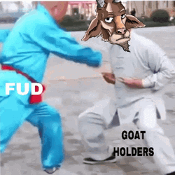 That's Why He's The Goat Nut Kick Meme GIF | GIFDB.com
