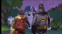 The Batman And Robin Running Parody GIF | GIFDB.com
