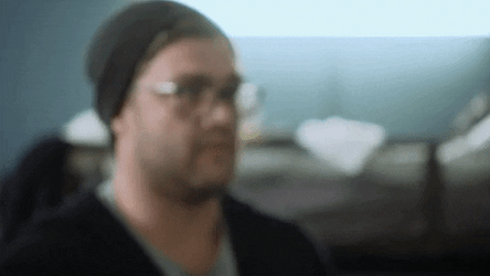 The Challenge Man With Glasses Shock Face GIF | GIFDB.com