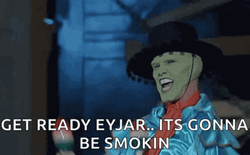 The Mask Get Ready Its Gonna Be Smokin GIF | GIFDB.com