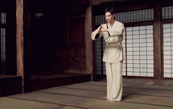 The Matrix Neo Showing Off Kung Fu Skills GIF | GIFDB.com