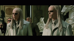 The Matrix Twins Transforming GIF | GIFDB.com
