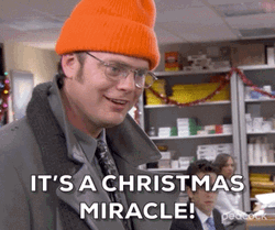 The Office Christmas Miracle GIF | GIFDB.com