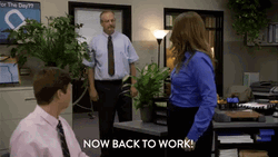 The Office Get Back To Work GIF | GIFDB.com