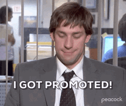 The Office Sitcom Jim Halpert Promotion GIF | GIFDB.com