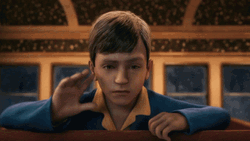 The Polar Express Hero Boy Waves Goodbye GIF | GIFDB.com