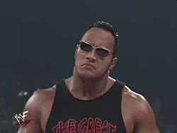 The Rock Eyebrow Raise With Sunglasses Cool GIF | GIFDB.com