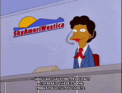 The Simpson Principal Seymour Skinner Calling Customer Service GIF ...