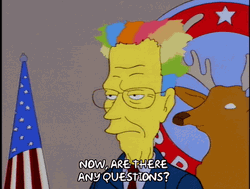 The Simpsons Are There Any Questions GIF | GIFDB.com