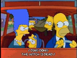 Ding Dong The Witch Is Dead Pierce Mouth GIF | GIFDB.com