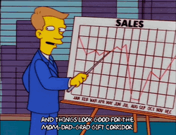 The Simpsons Graph Sales Looking Good GIF | GIFDB.com