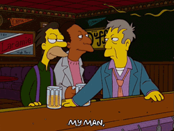 The Simpsons My Man GIF | GIFDB.com