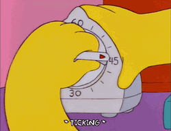 The Simpsons Setting Timer GIF | GIFDB.com