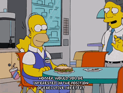 The Simpsons Sitcom Homer Job Promotion GIF | GIFDB.com