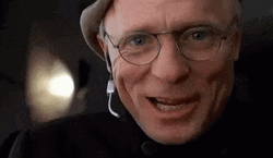 The Truman Show Christof Convincing Truman Burbank GIF | GIFDB.com