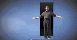 The Truman Show Truman Burbank Bowing GIF | GIFDB.com
