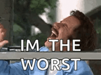 Will Ferrell Im The Worst GIF | GIFDB.com
