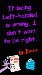 There's Nothing Wrong With Left Handed GIF | GIFDB.com